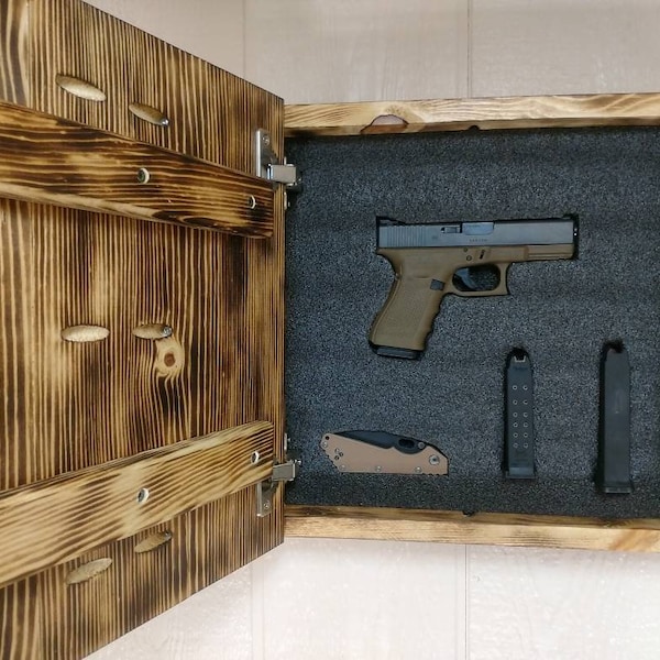 Hidden Gunsafe Wall Art - Etsy