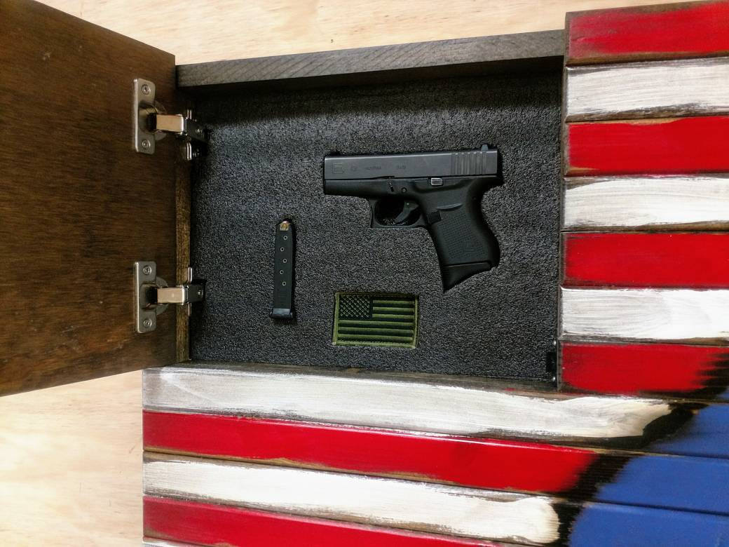 Hidden Gun Storage Small American Flag With Air Force Logo - Etsy