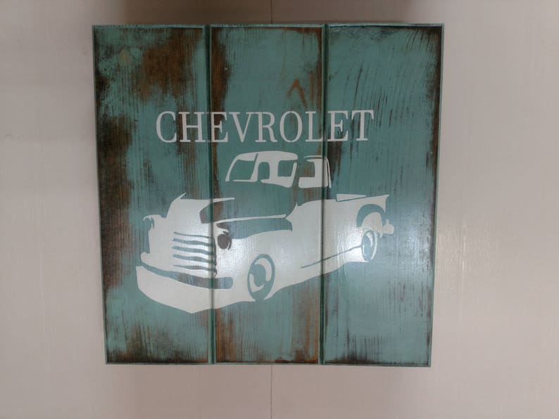 Chevrolet Truck Concealment Wall Art Box | Etsy