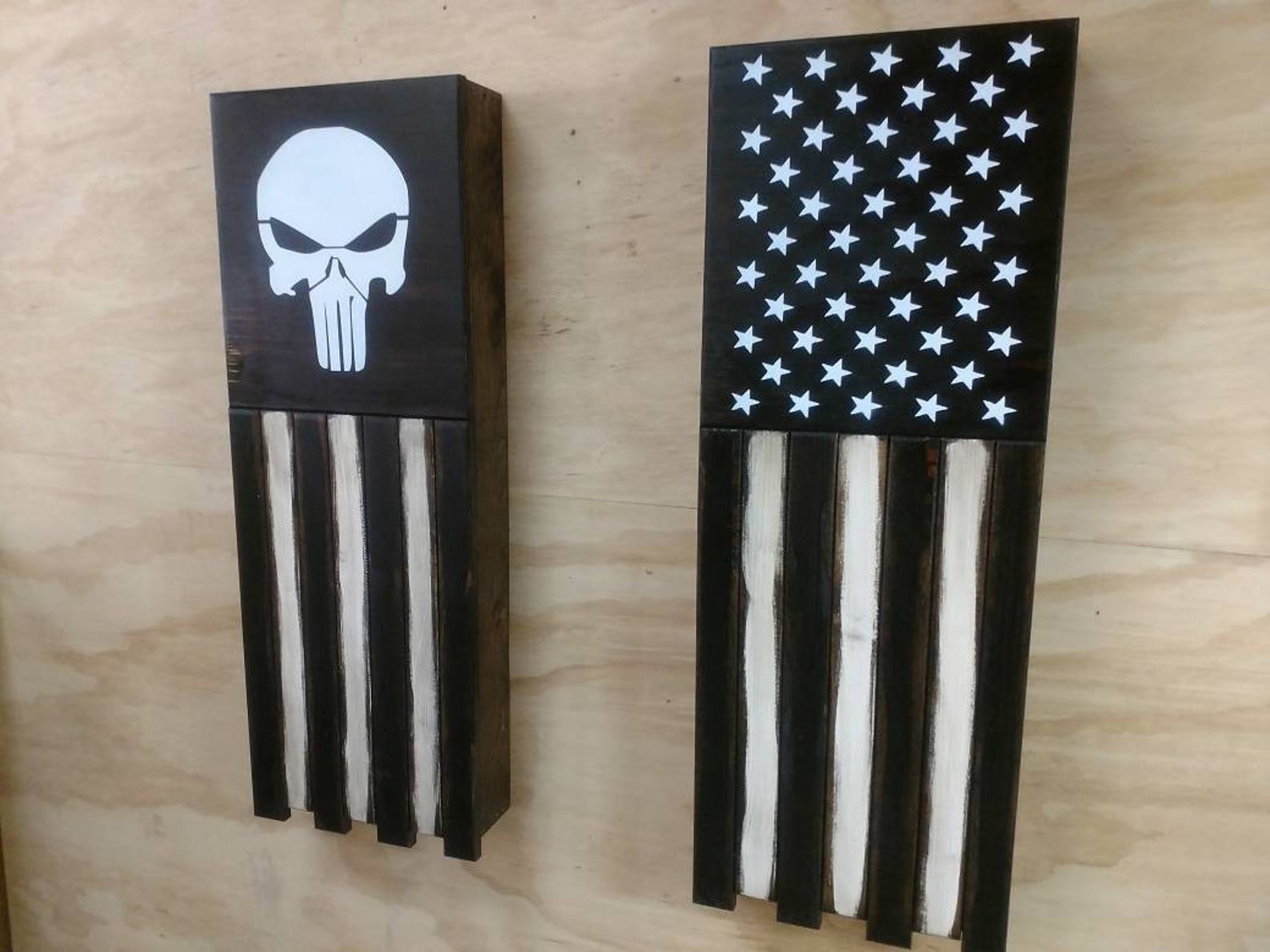 Hidden Gun Storage Half Flag Banner - Etsy