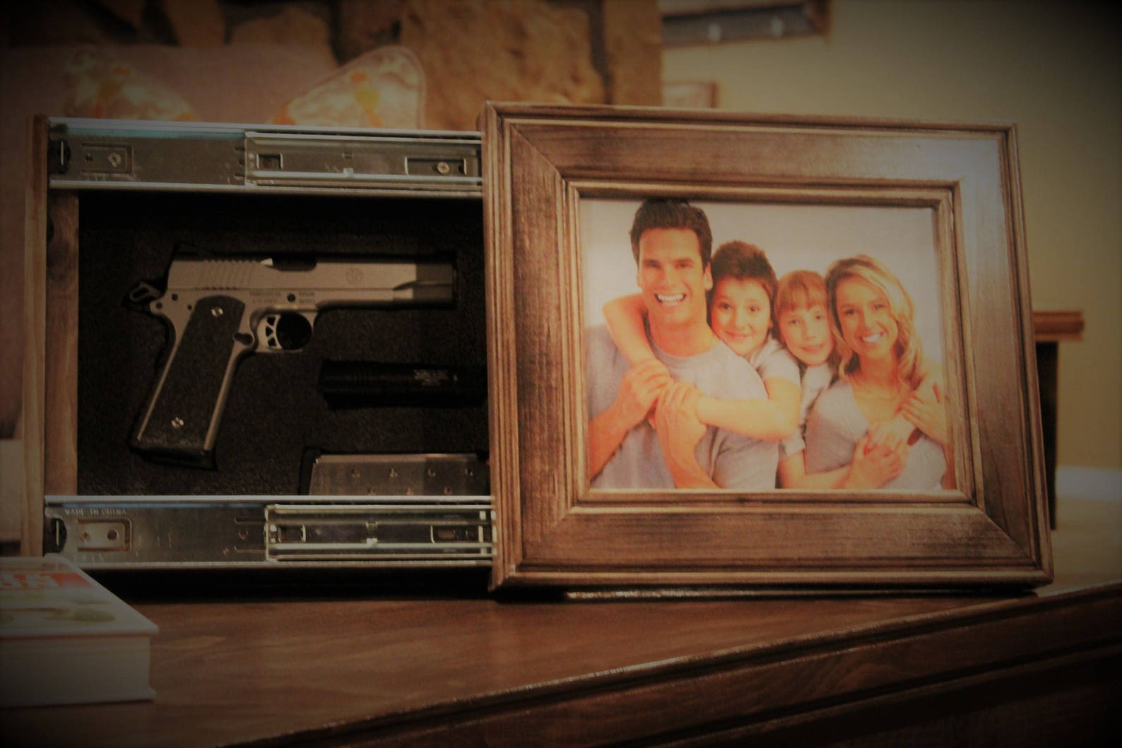 8x10 Secret Compartment Picture Frame - Etsy