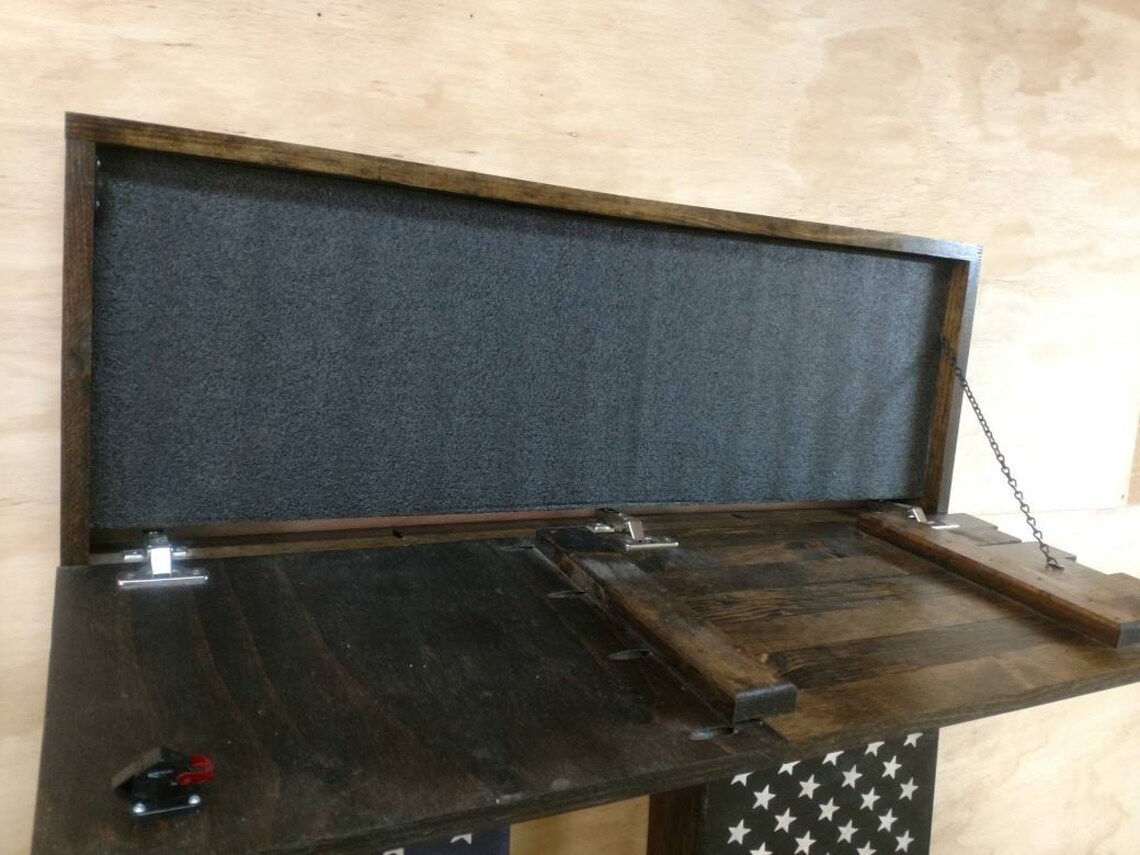 Hidden Gun Storage Half Flag Banner - Etsy