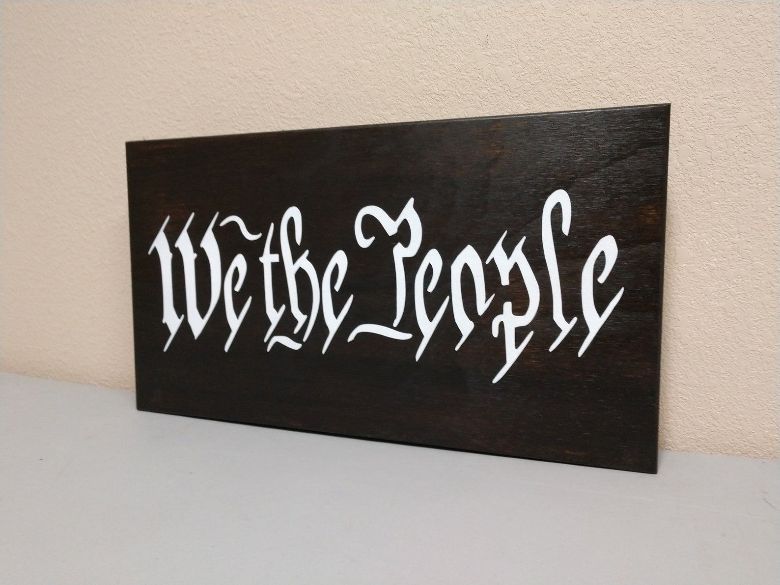 WE THE PEOPLE Mini Fun Storage Sign | Etsy