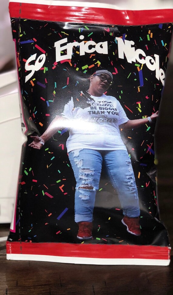 Chip Bag Template | Etsy