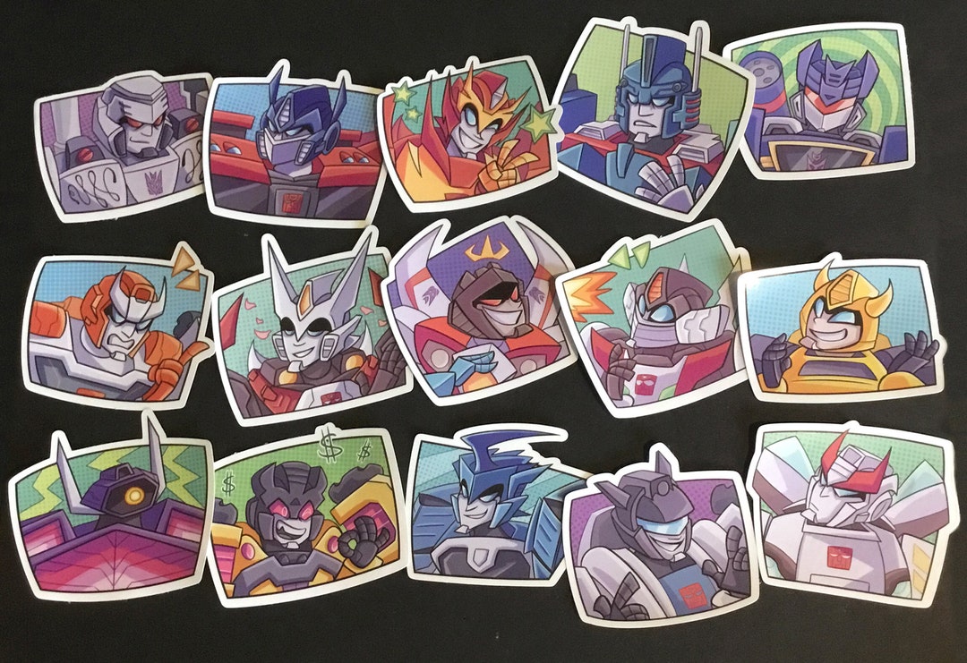 Transformers G1 / IDW Stickers - Etsy