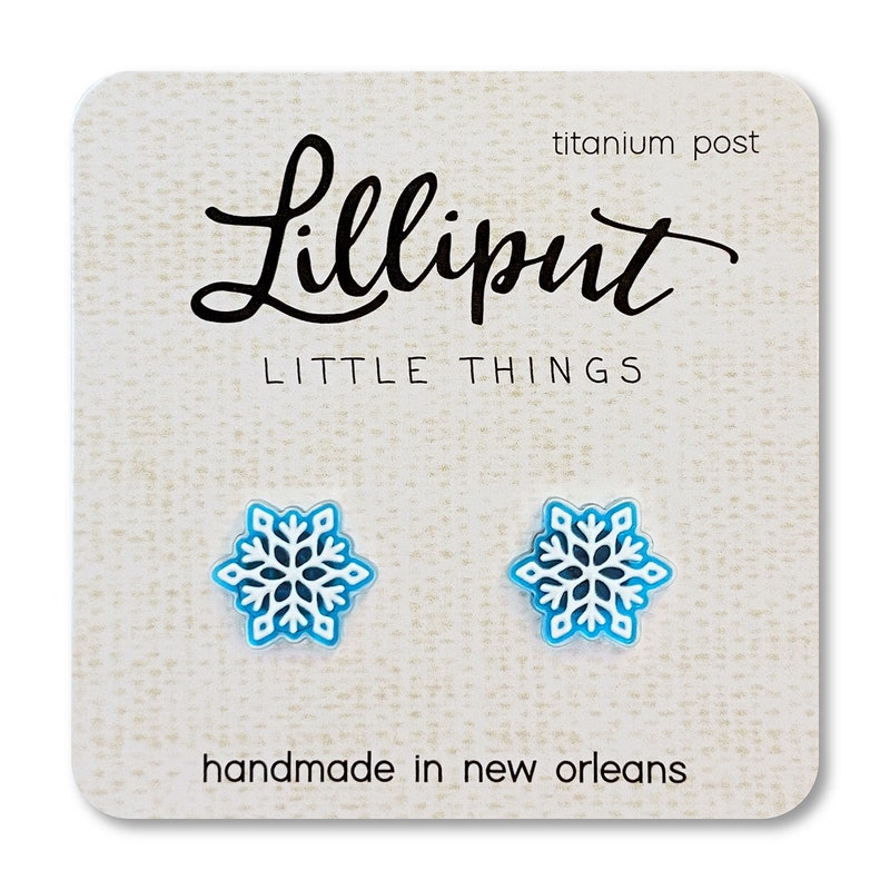 Snowflake Earrings Men - Etsy