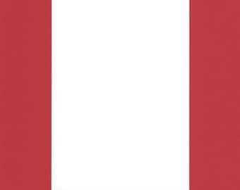 Pack of 2 16x20 Acid Free White Core Picture Mats Cut for - Etsy