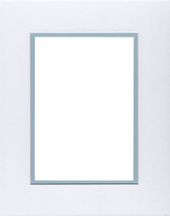 Pack of 2 24x36 Double Acid Free White Core Picture Mats Cut | Etsy