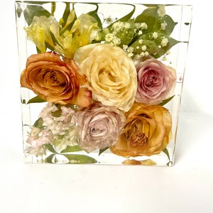 RESERVATION DEPOSIT*** Custom ||resin|wedding Bouquet|preserved Flowers ...