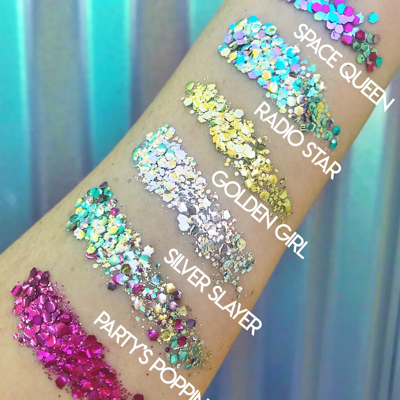 Face Paint Glitter - Etsy