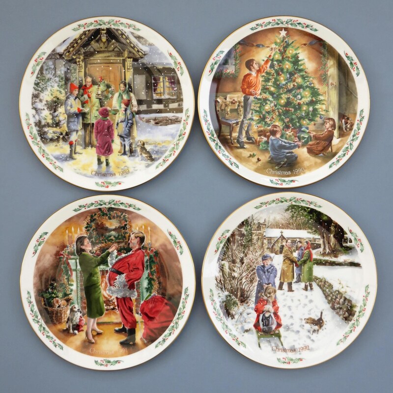 Christmas Plates - Etsy