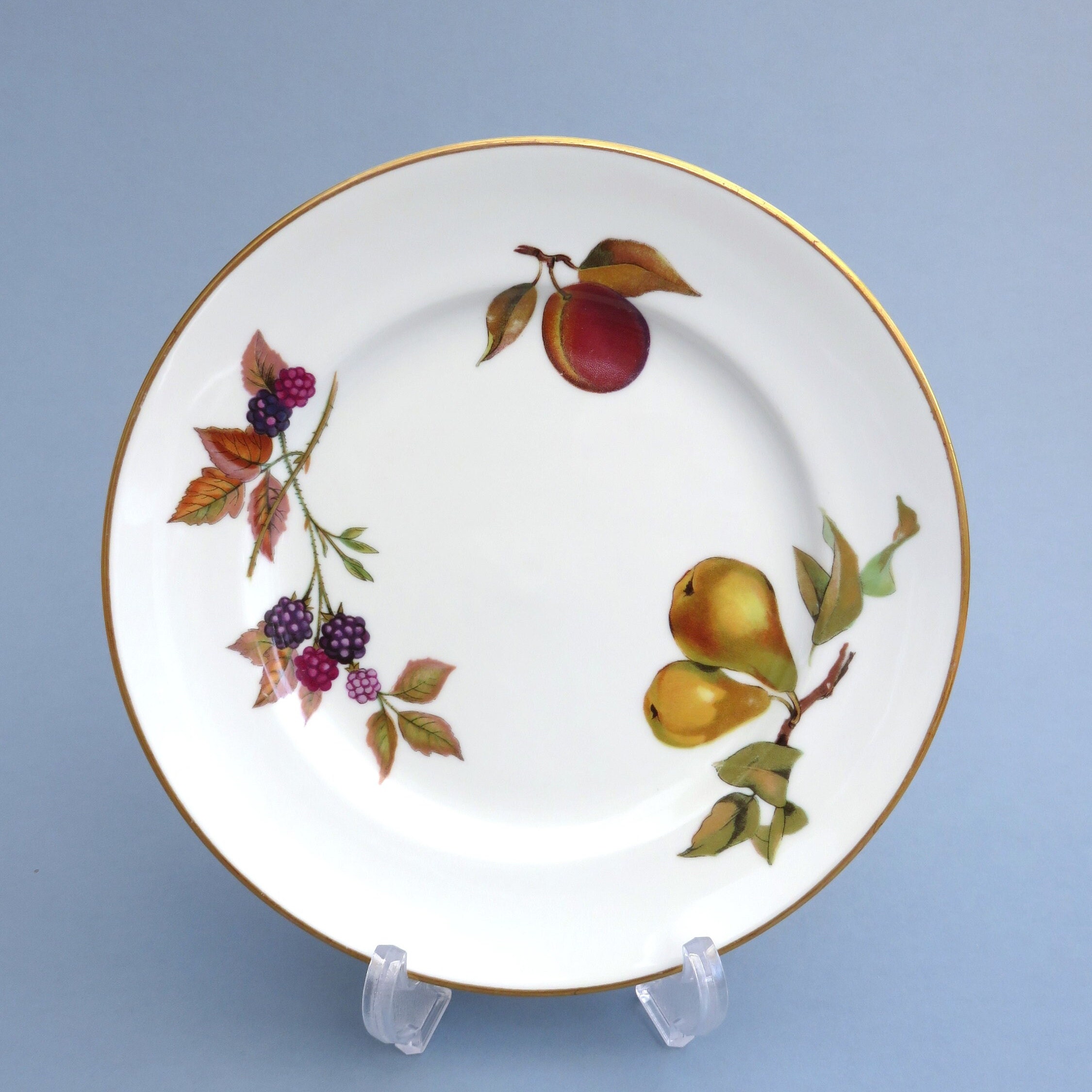 Royal Worcester Evesham Gold Design Salad Plate 21cm From the Royal ...