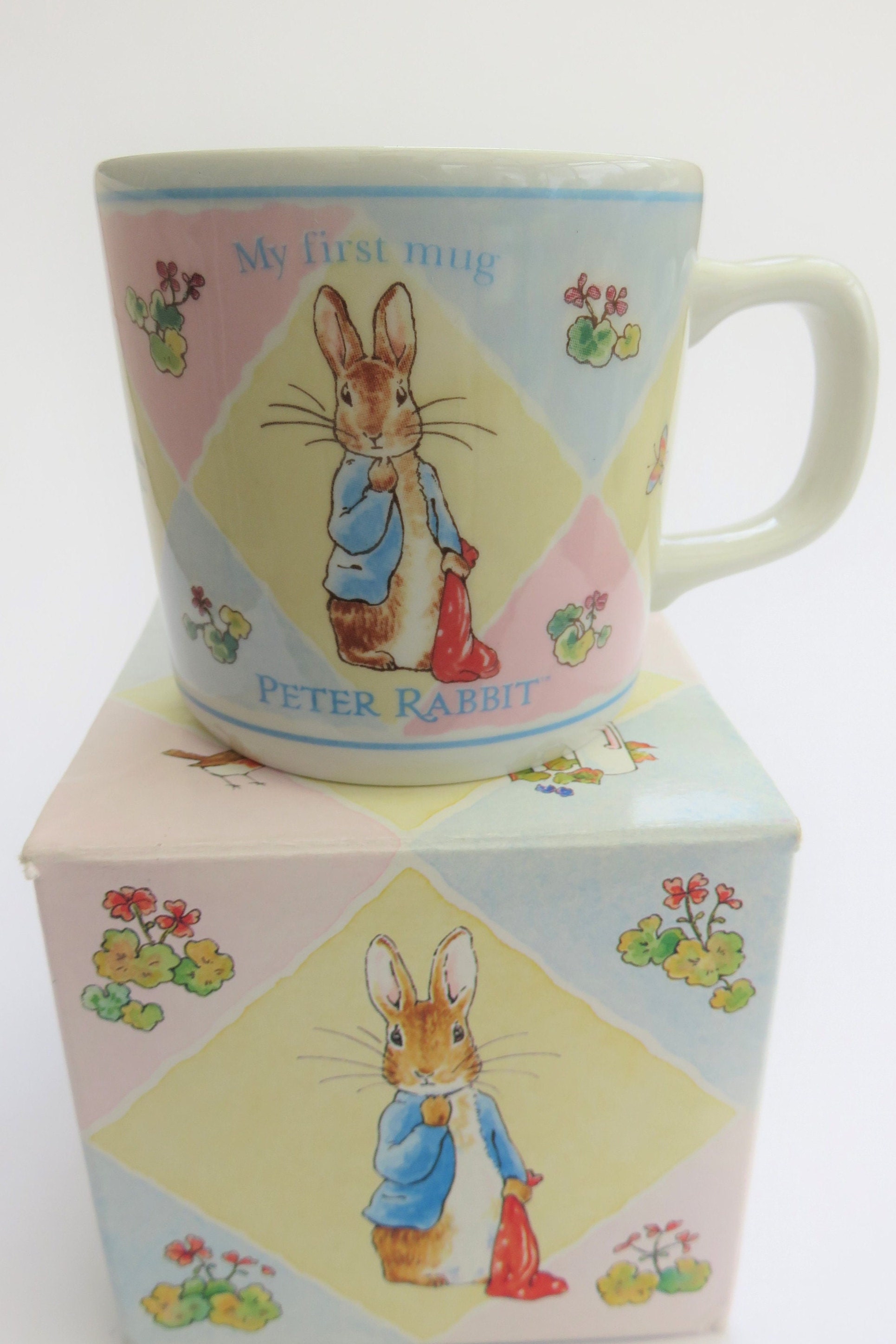 Vintage Peter Rabbit Mug / Cup for a Child My First Mug - Etsy UK