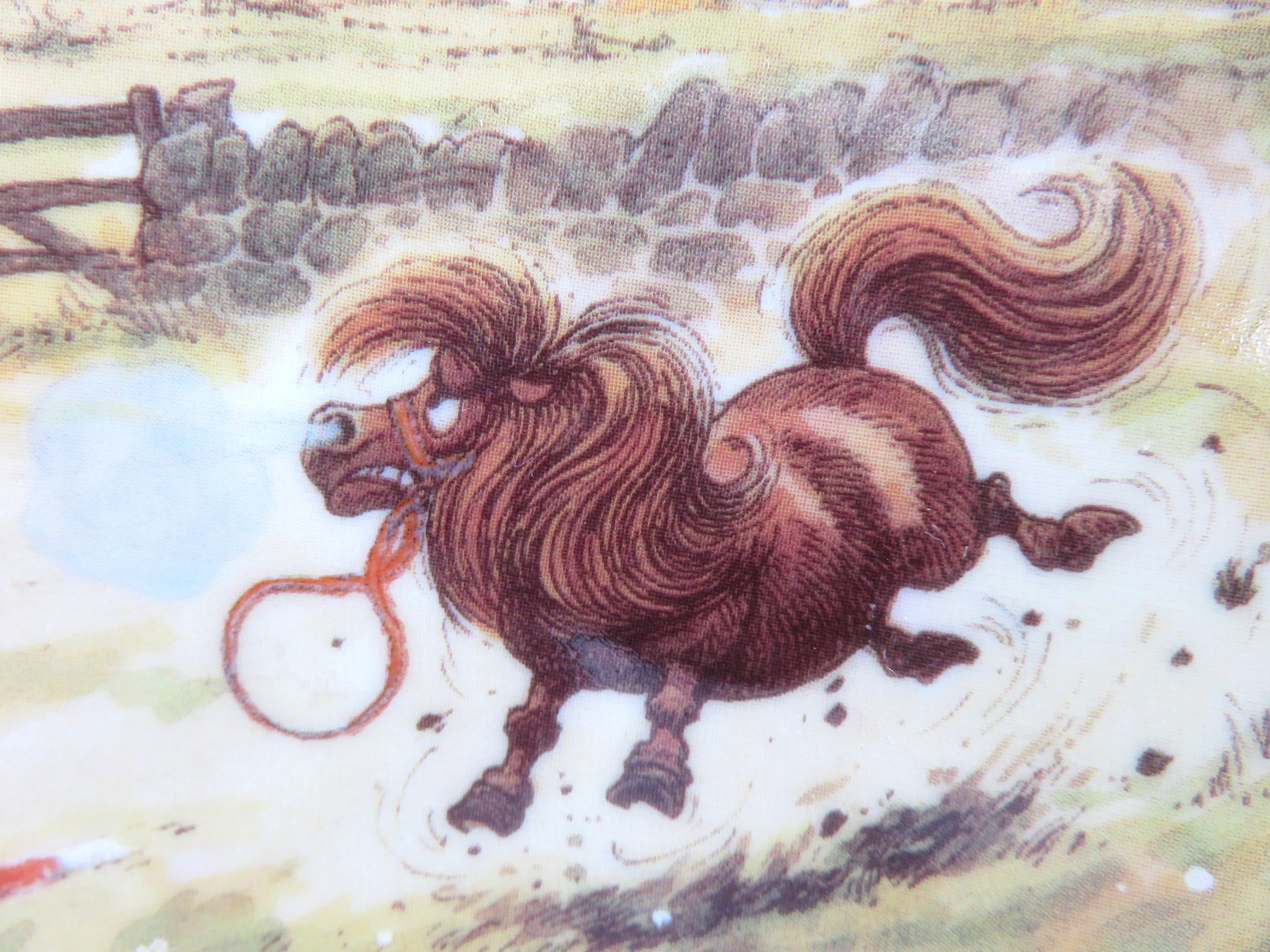Norman Thelwell Ponies Vintage Plate Never Let Him See Youre Afraid ...