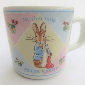 Vintage Peter Rabbit Mug / Cup for a Child, My First Mug, Produced by ...