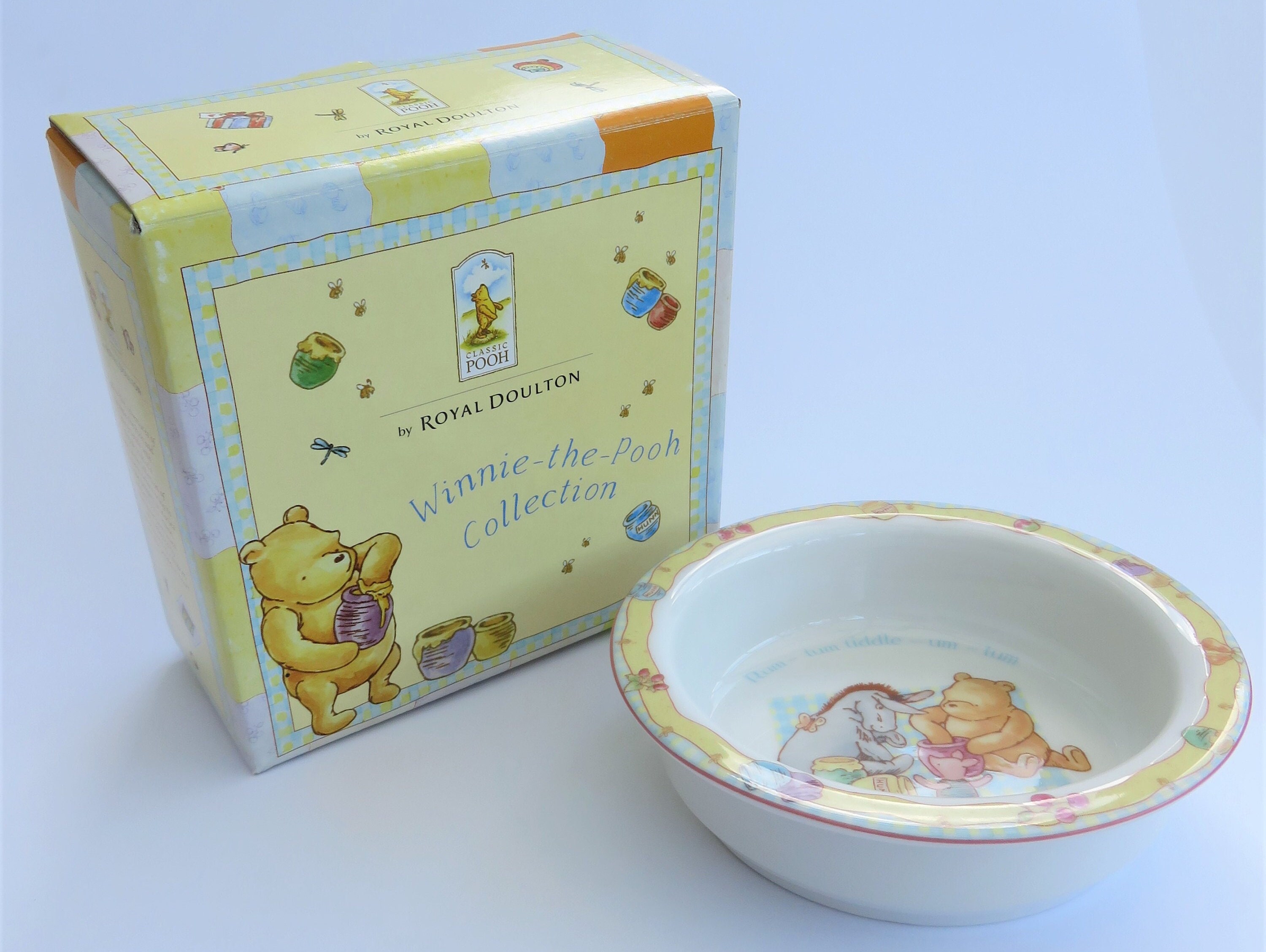 Winnie the Pooh Porringer, Ceramic Bowl, Dish by Royal Doulton. Vintage ...