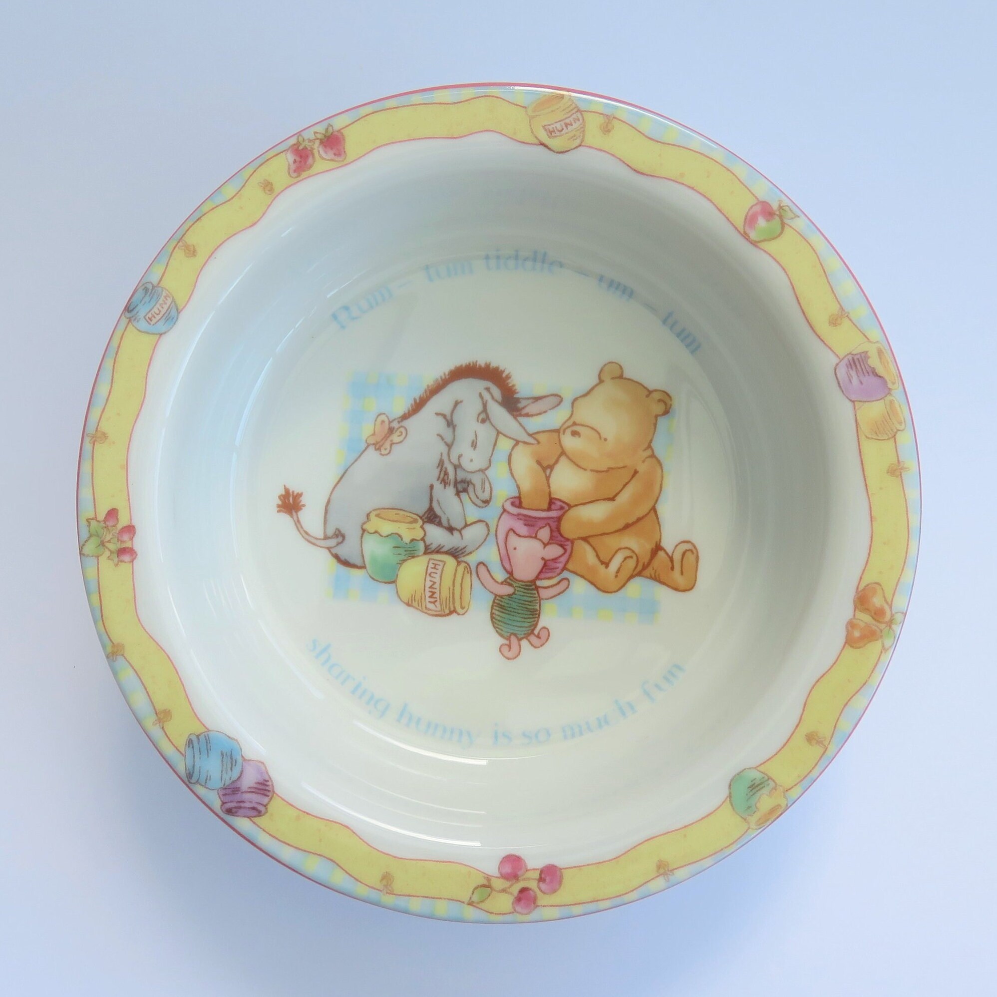 Winnie the Pooh Porringer, Ceramic Bowl, Dish by Royal Doulton. Vintage ...