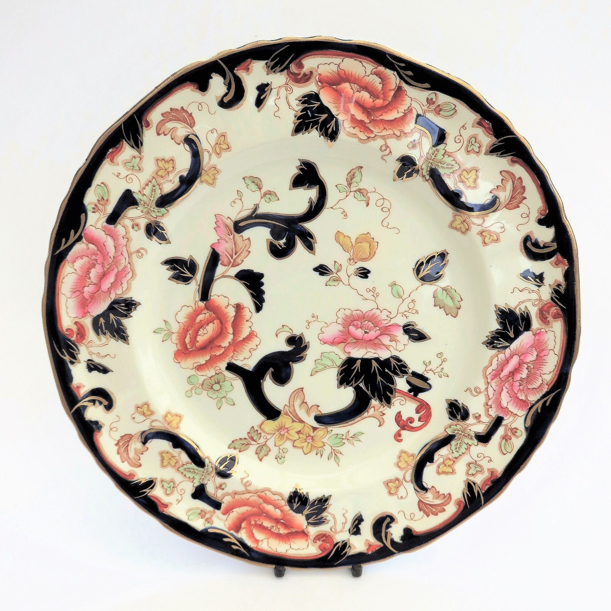 Masons Ironstone Blue Mandalay 10.5 Inch / 26 Cm Dinner Plate - Etsy