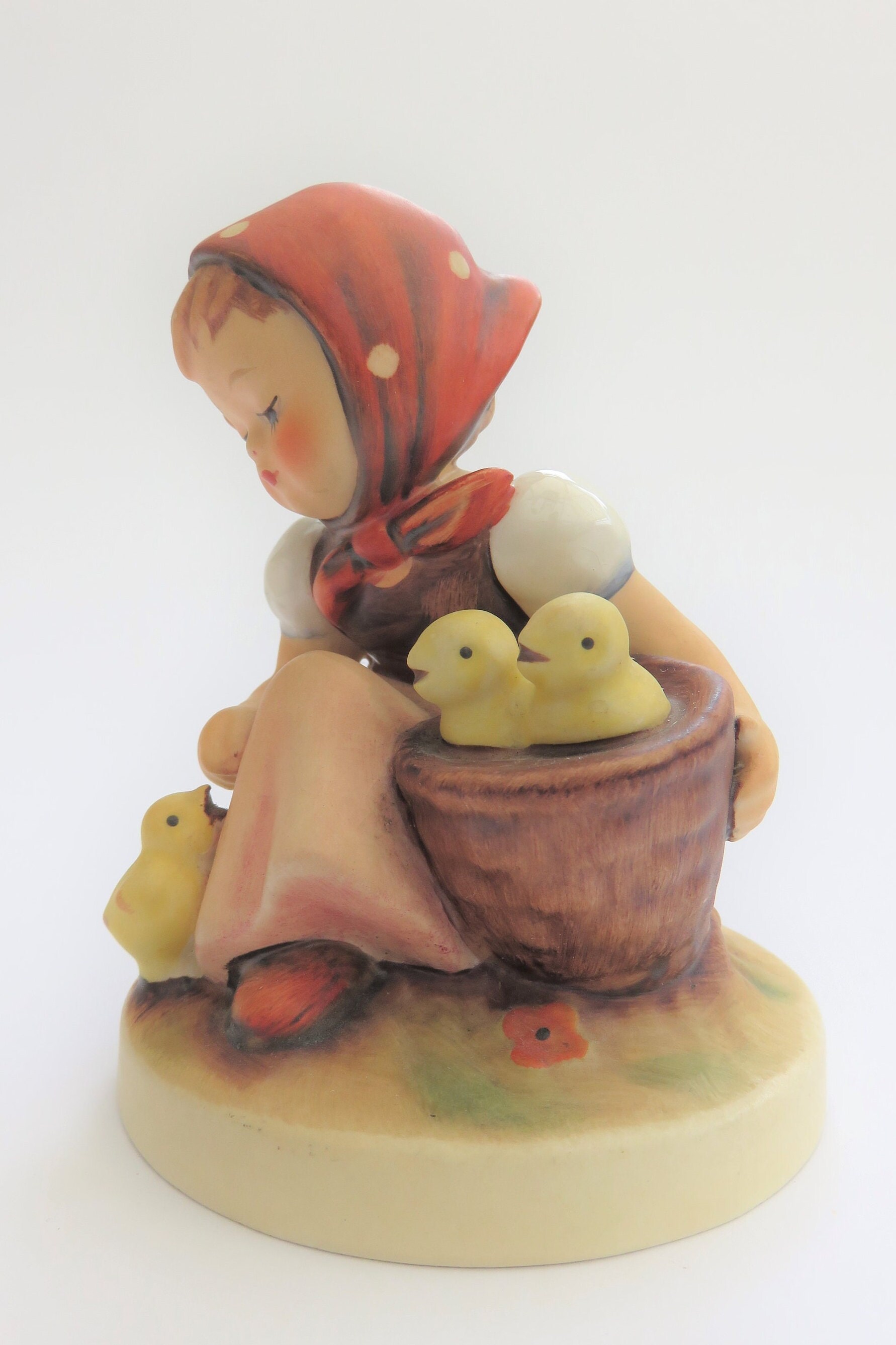 MI Hummel Goebel Chick Girl Figurine TMK5 1972 to 1979. - Etsy UK