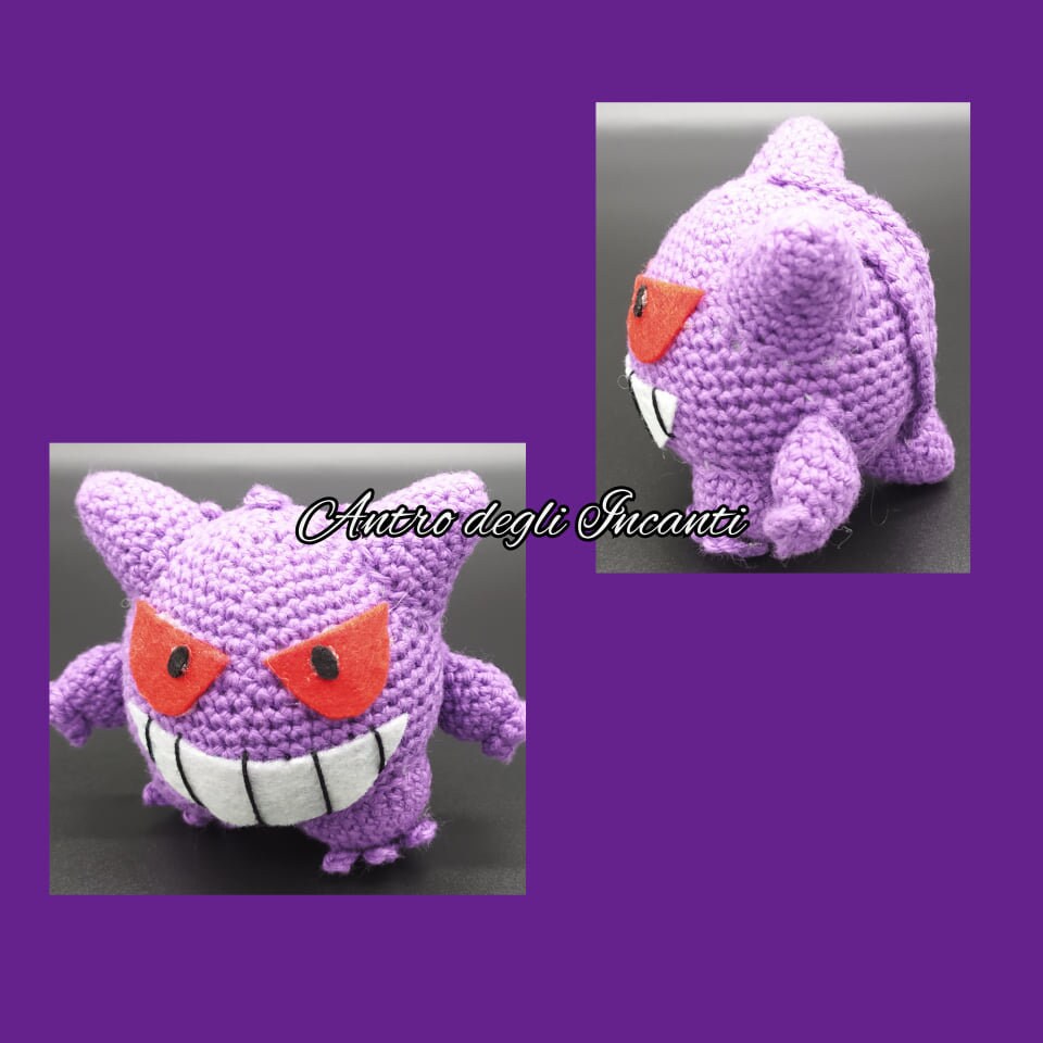 Gengar Amigurumi - Etsy