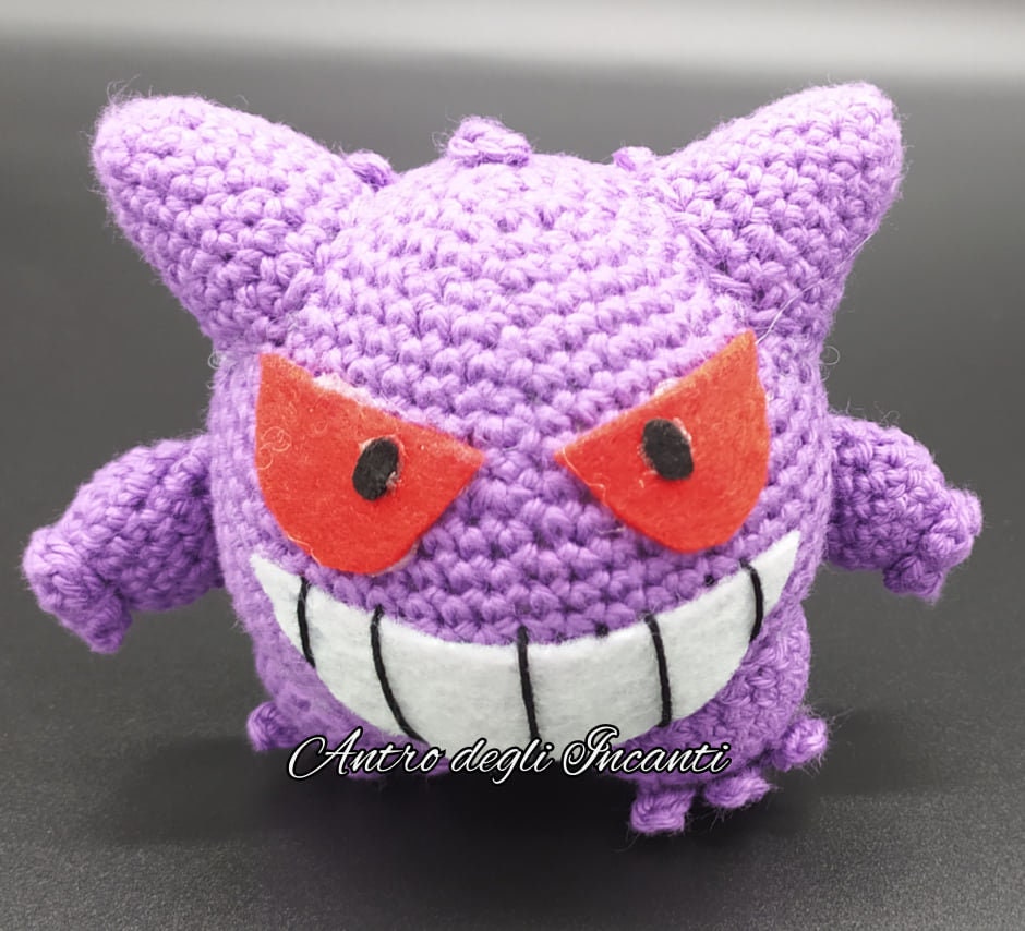 Gengar Amigurumi - Etsy