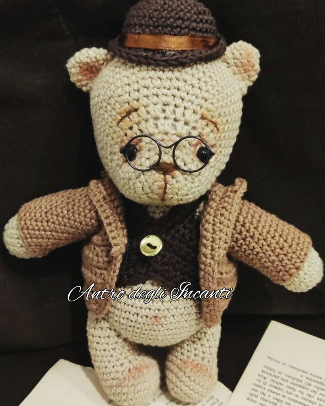 Bear Amigurumi Lord Gregor // Lord Gregor Amigurumi Teddy Bear - Etsy