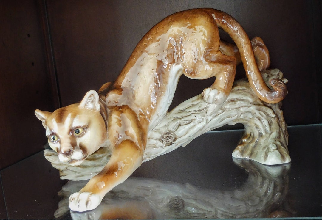 Mountain Lion, Cougar, Goebel, Rare 1969 Large Size - Etsy