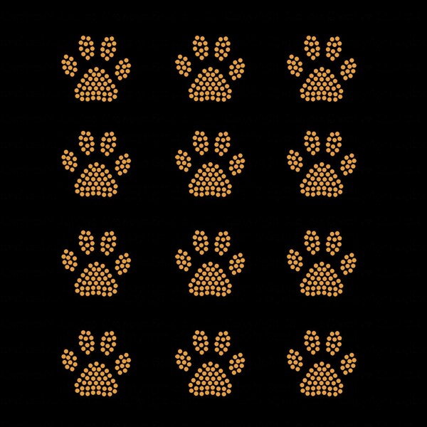 Mini Paw Prints - Etsy