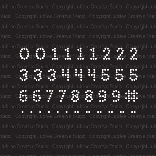 Bling Numbers - Etsy