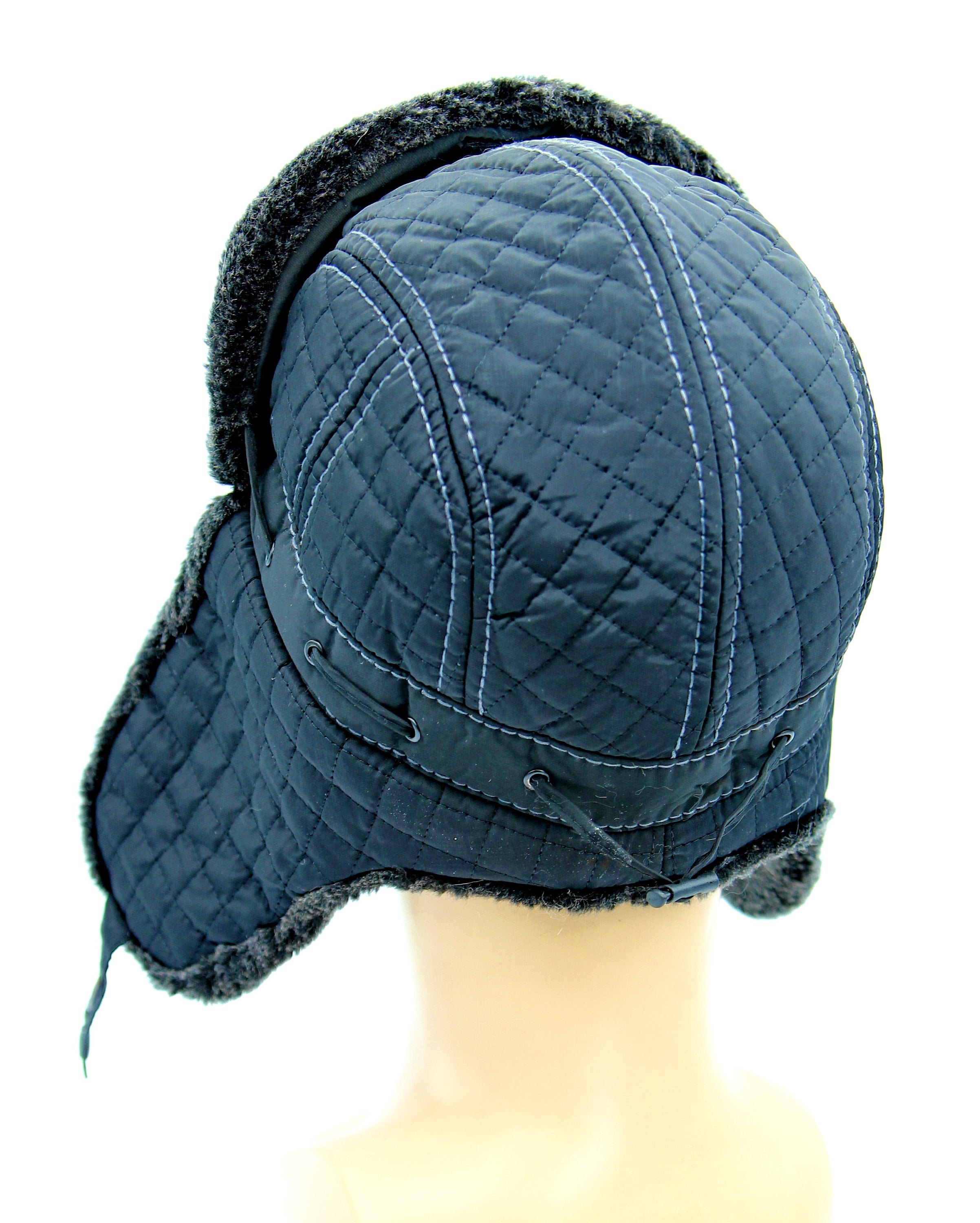 Faux Fur Ear Flap Hat Ushanka Men's Winter Bomber Cap - Etsy