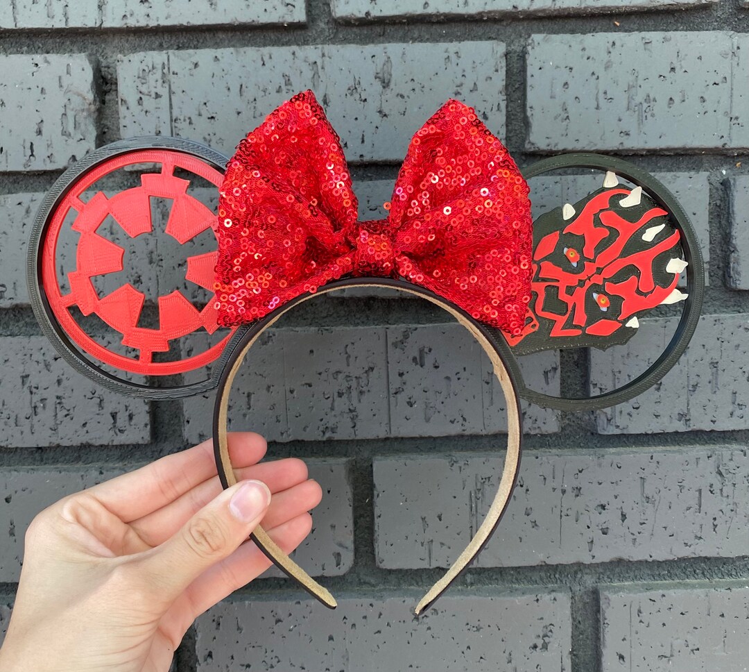 Darth Maul 3D Ears - Etsy