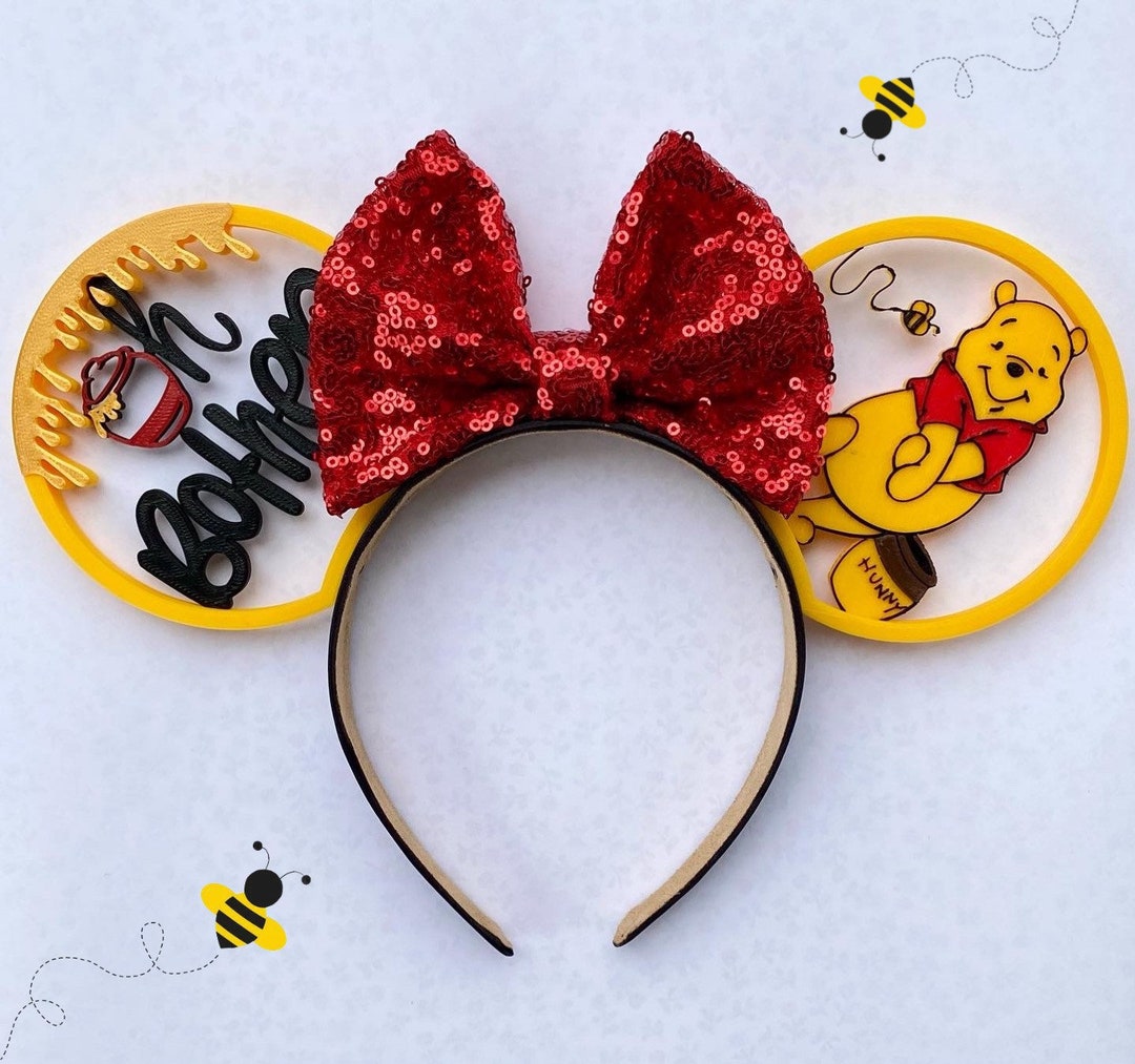 Winnie the Pooh 3D Ears - Etsy