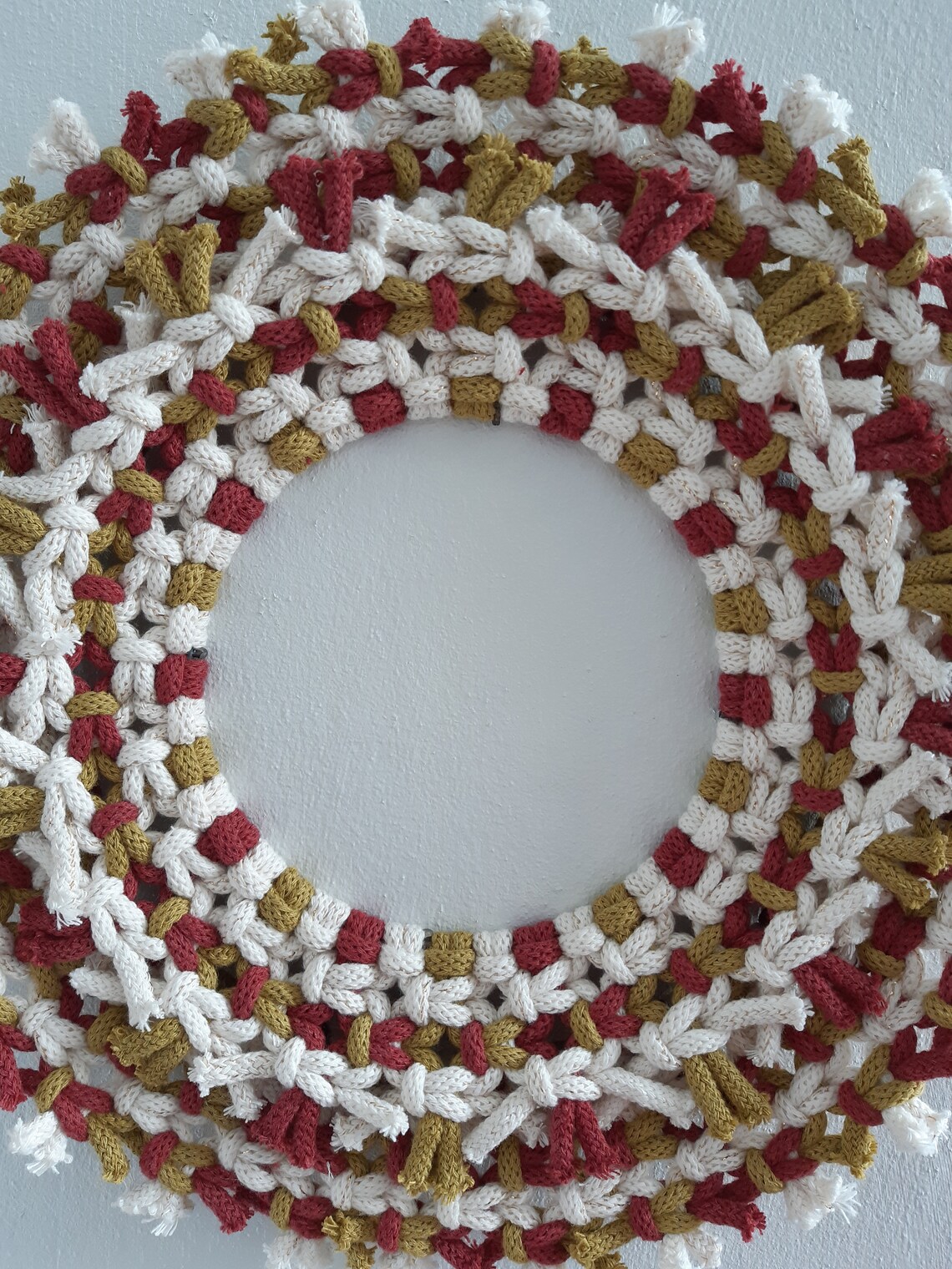 Macrame Wreath Tutorial Macrame Pattern Instant PDF | Etsy
