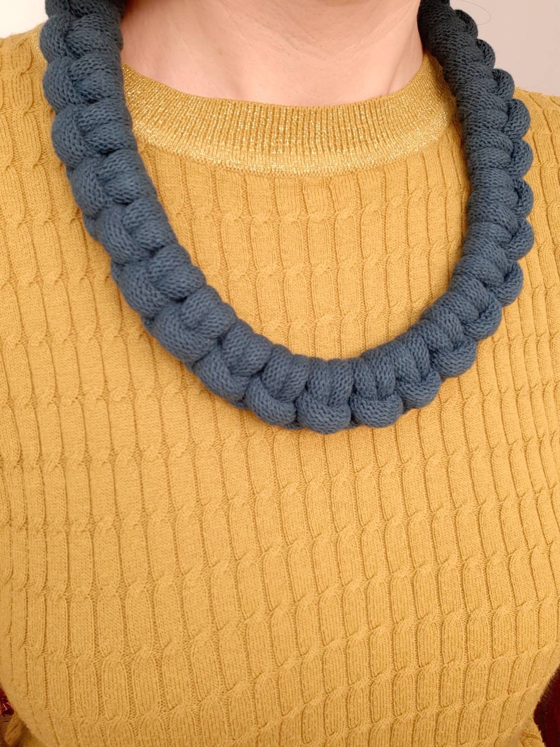 Macrame Braid Necklace Video Tutorial | Etsy