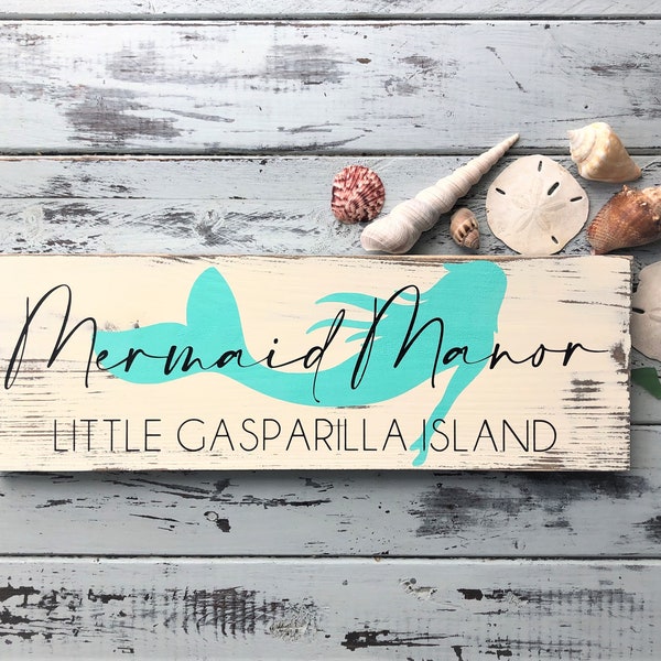 Mermaid Sign - Etsy