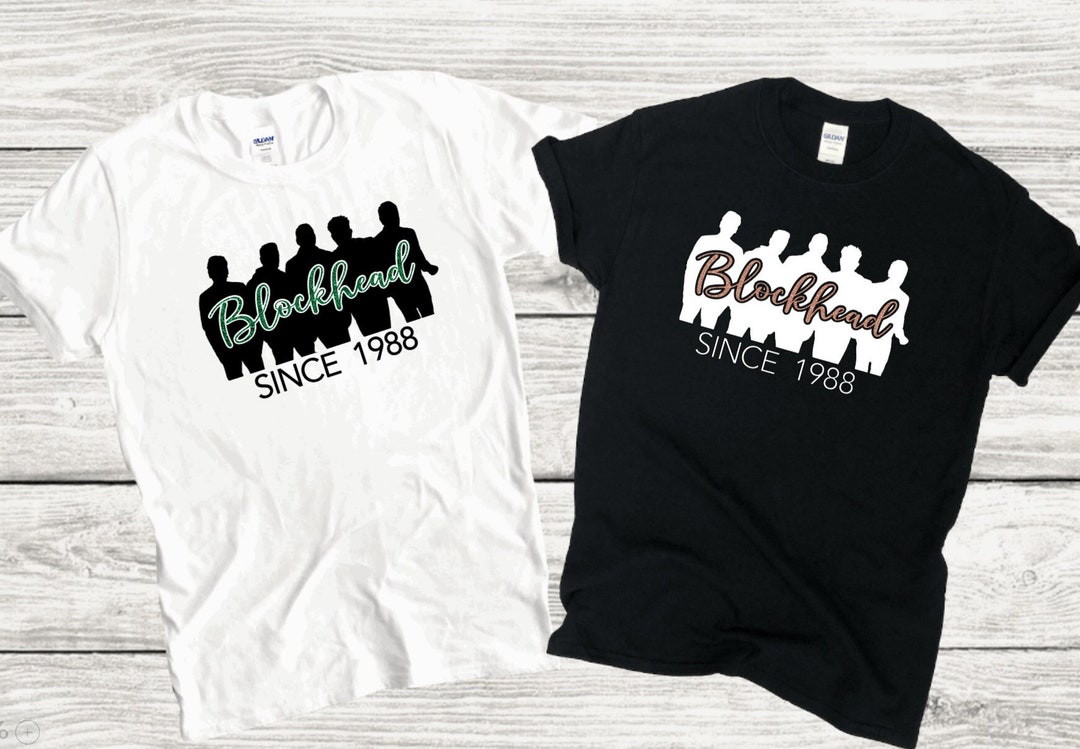 Blockhead Since 1988 Tee - Etsy
