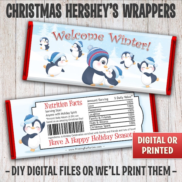 Penguin Candy Bar - Etsy