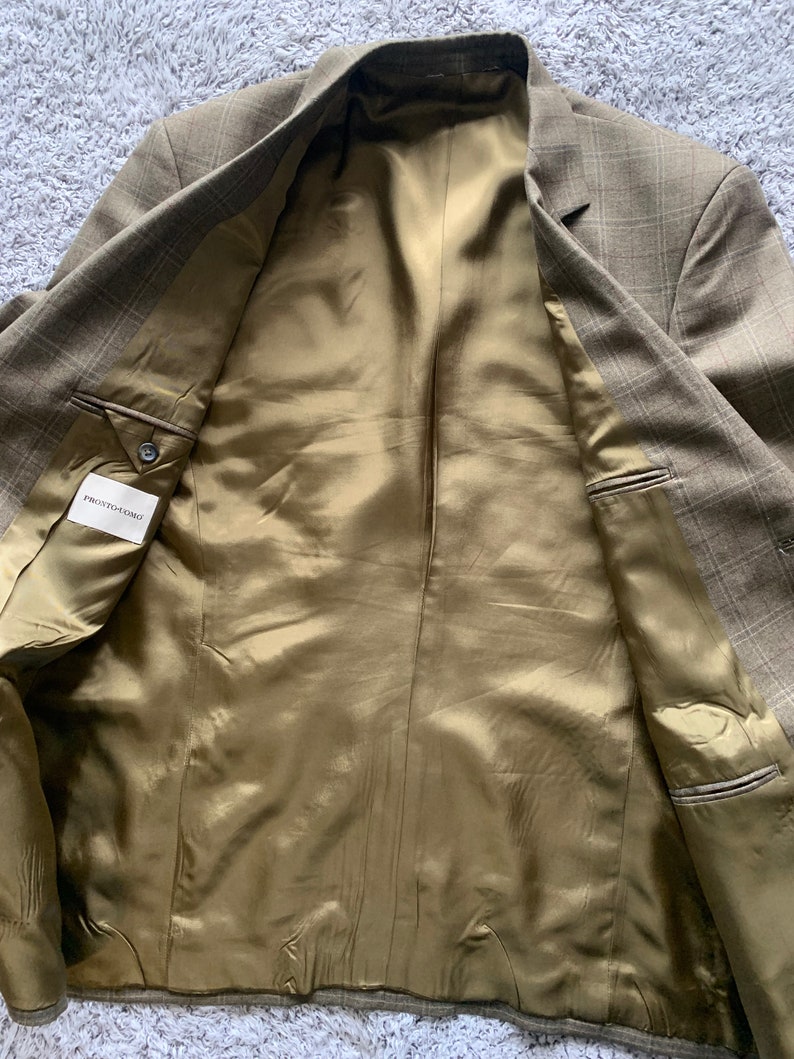 Vintage Pronto-uomo Suit Jacket/blazer/sports Coat. See Measurements ...