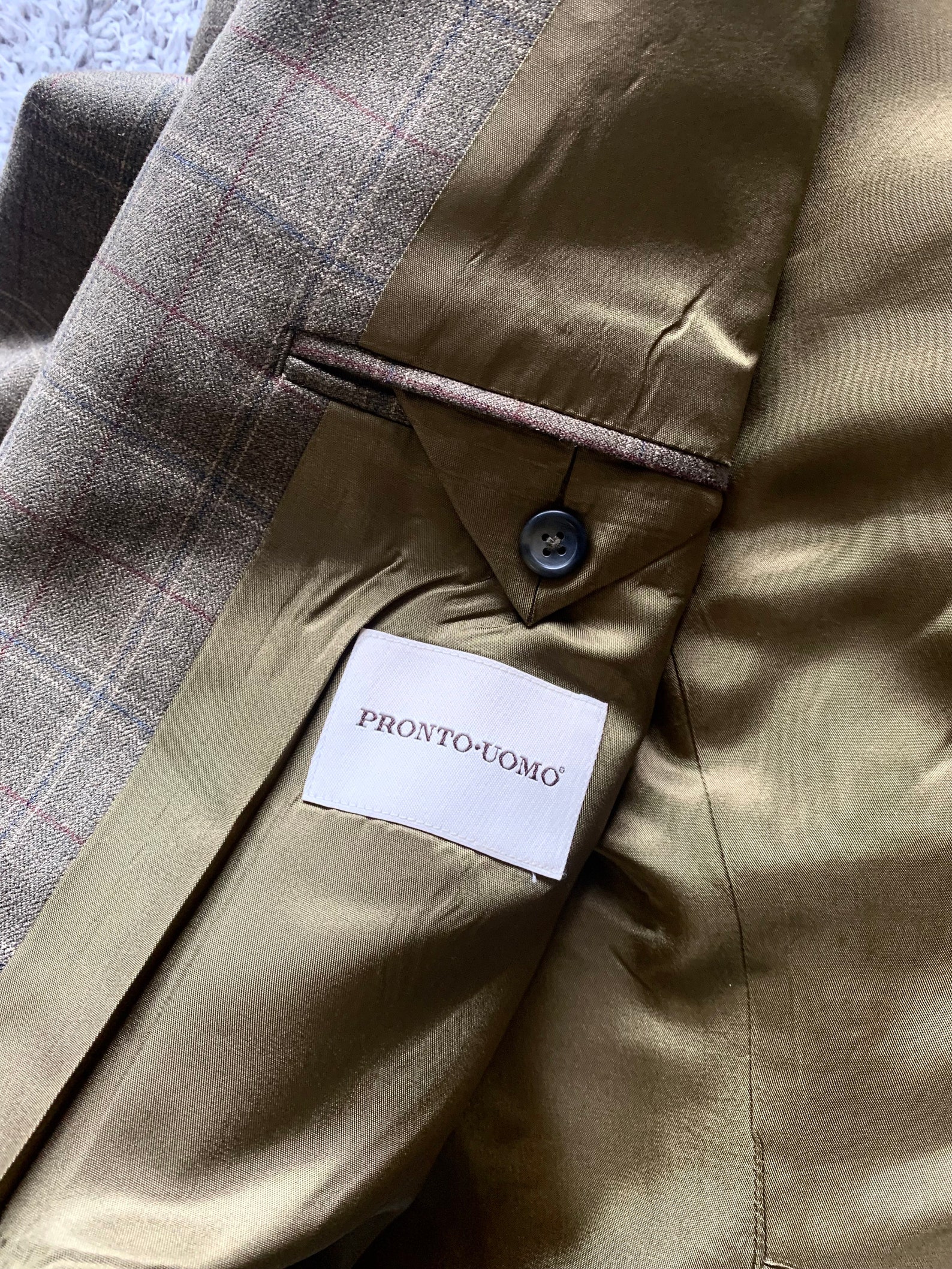 Vintage Pronto-uomo Suit Jacket/blazer/sports Coat. See Measurements ...