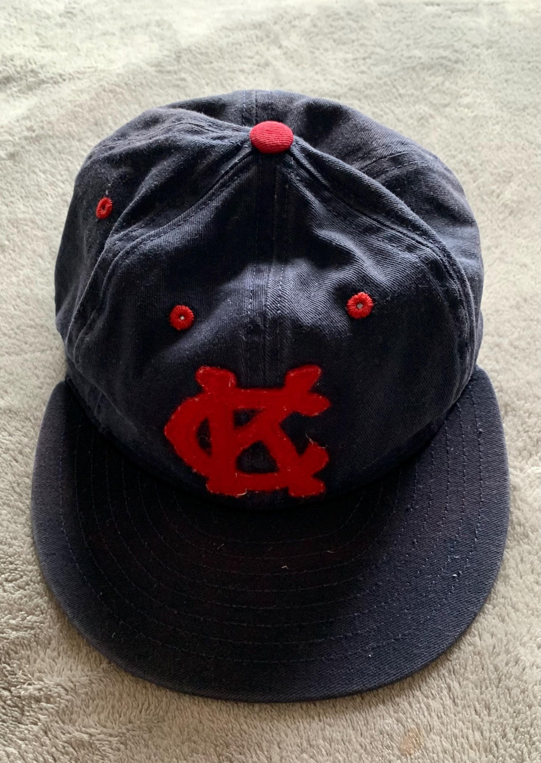 Kansas City Monarchs Throwback Style Baseball Cap. Adjustable. Sandlot ...