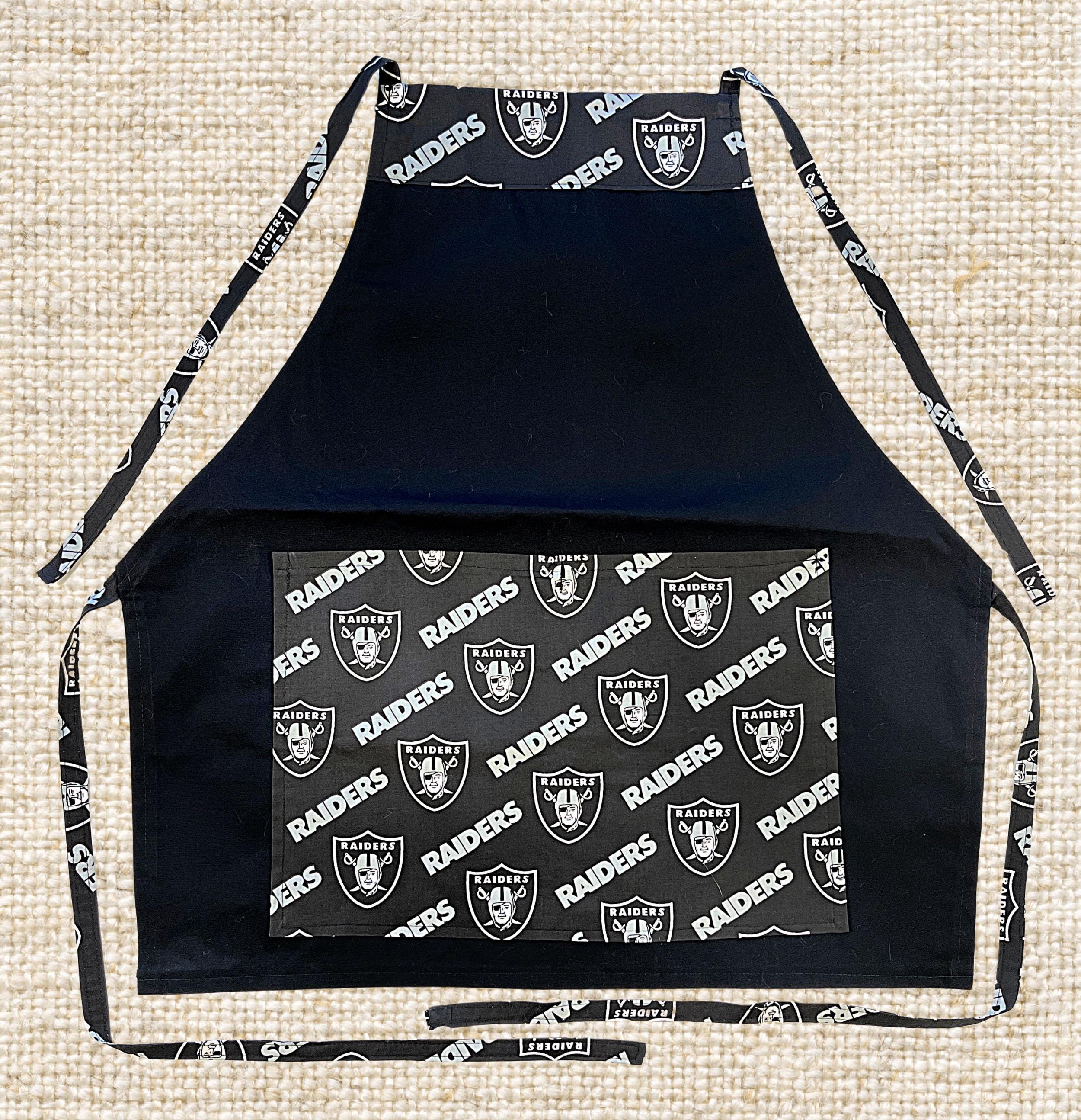 BBQ Apron: Unisex Grill Master Apron - Raiders Football Team - Etsy