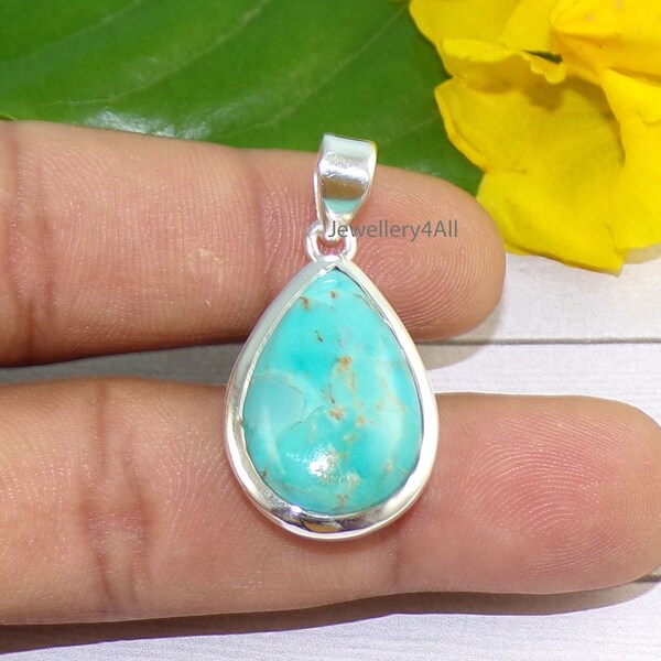 Turquoise Pendant - Etsy