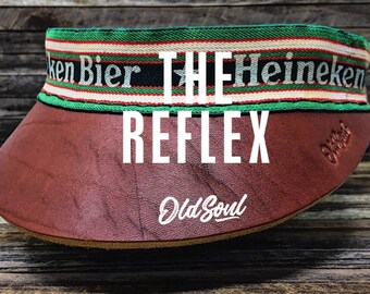 Leather visor | Etsy
