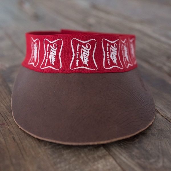 Leather Visor - Etsy