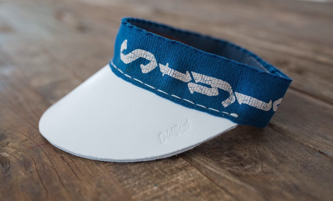 FULL Cut Old Style Beer Leather Visor, Reflex Collection From Old Soul ...