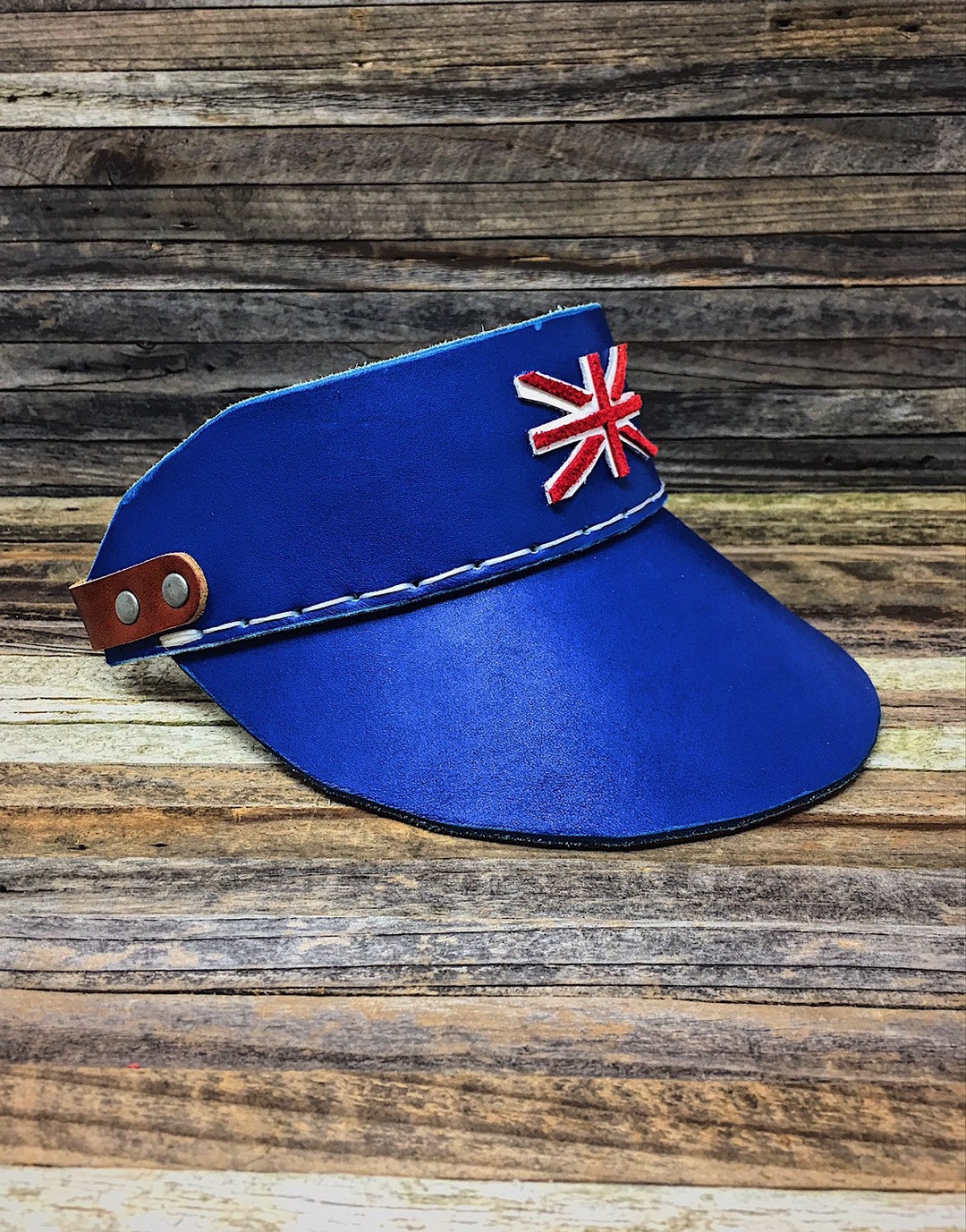 FULL Cut UK Leather Sun Visor, Custom Collection - Etsy