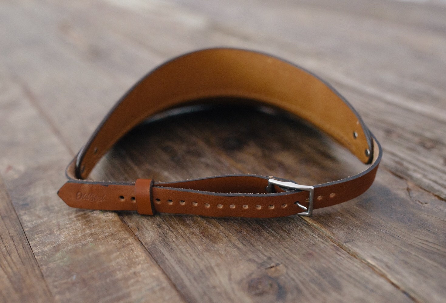 Light Brown Leather Sun Visor, ORIGINAL Size - Etsy