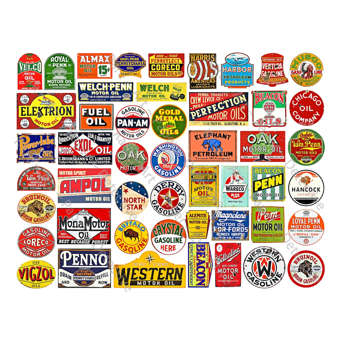 Dollhouse Miniature Signs & Model Train Diorama Sign Graphics, 49 ...