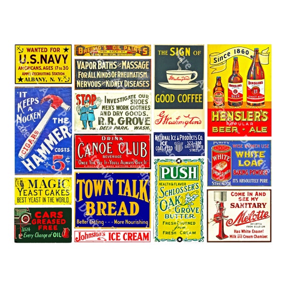 Antique Advertising Signs