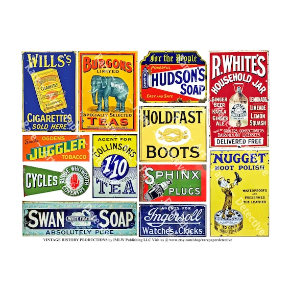 Vintage Retail Signs